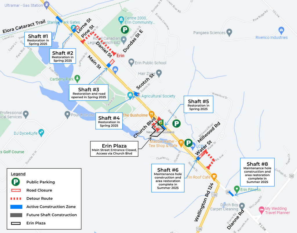 Erin Village Gravity Sewer – Erin Wastewater Treatment Plant Project